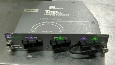 Netoptics FIBER OPTIC MultiMode SPLITTER TAP 96042-30/62.5mn - No AC ...
