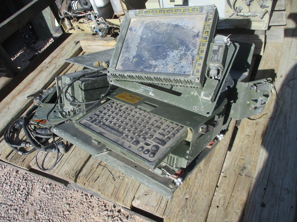 Used Display ONLY Non-Functioning Blue Force Tracker BFT System w/HMMWV ...