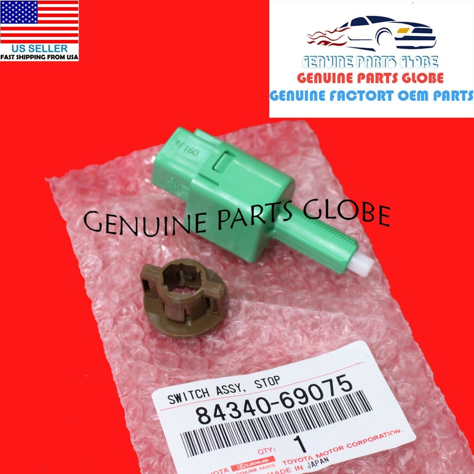 GENUINE TOYOTA SIENNA RAV4 LAND CRUISER CT200h BRAKE LIGHT SWITCH 84340 ...