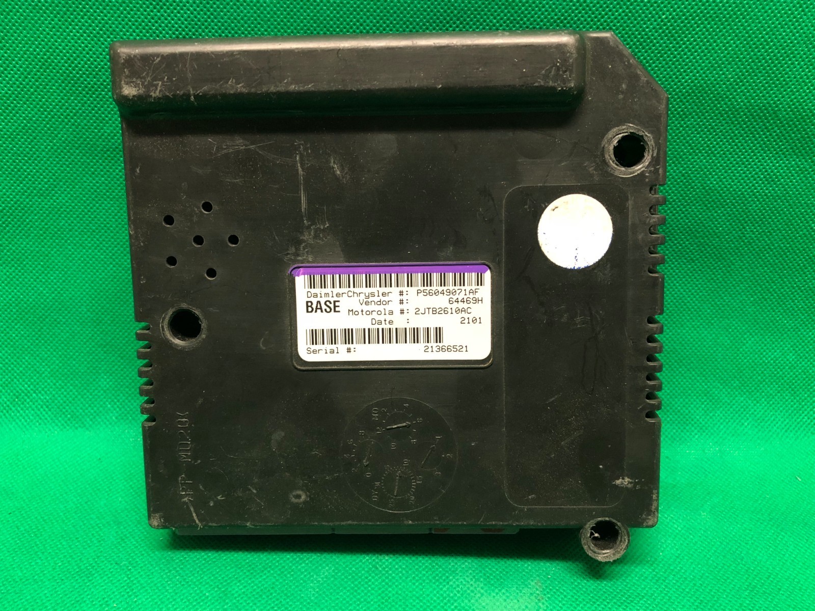 01-03 DODGE DAKOTA CTM 56049071AF CENTRAL TIMING MODULE UNIT CTU OEM ...