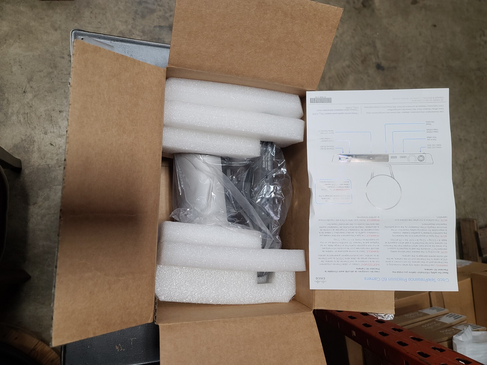 Cisco CTS-CAM-P60 TelePresence Precision 60 Conference Camera Brand New ...