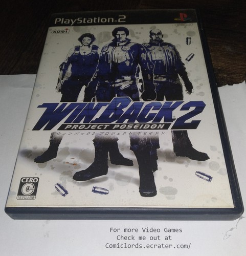 WinBack 2 Project Poseidon (Sony PlayStation ) PS2 Japan Import NTSC-J ...