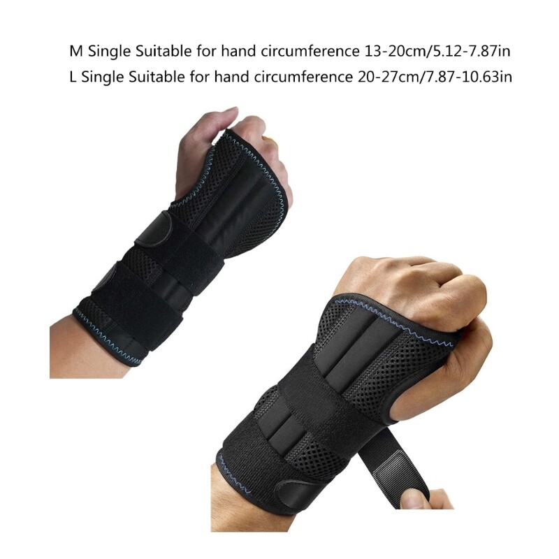 Adjustable Wristband Left Right Hand Wrist Support Wrist Bandages Belt ...