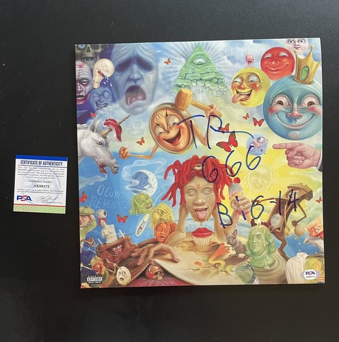 trippie redd signed autographed vinyl psa cert coa RAP RARE | eBay
