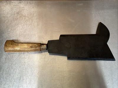 Vintage double edged billhook similar to Yorkshire pattern, hedge ...
