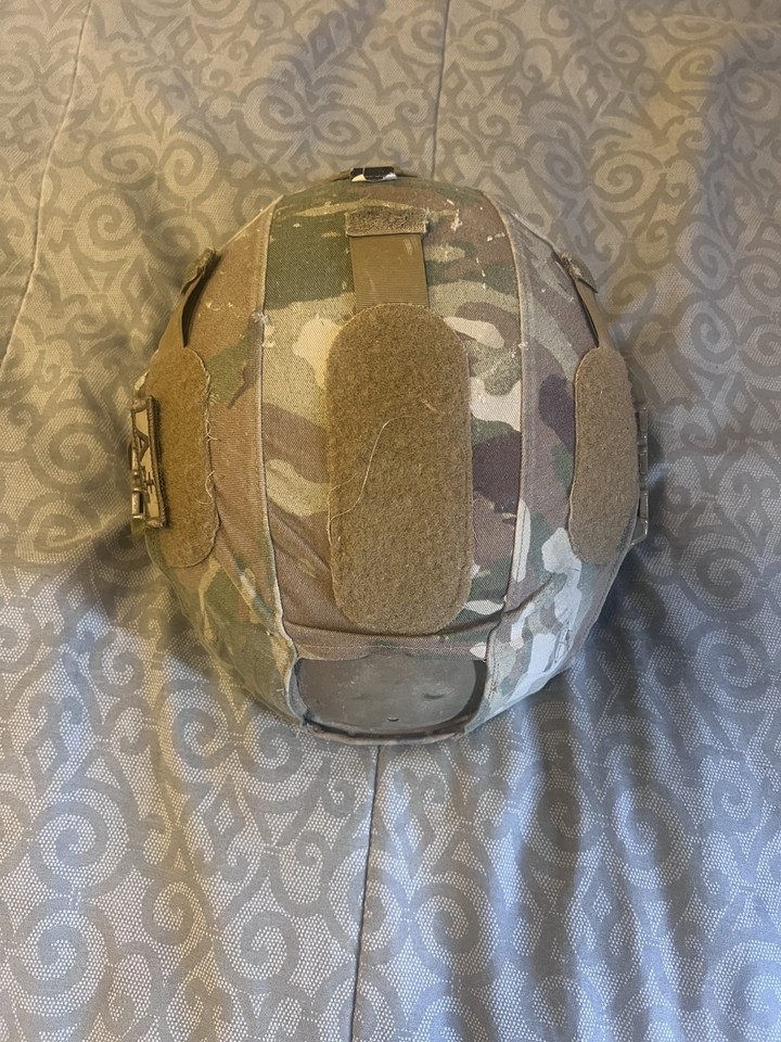USED MD Ceradyne IHPS Integrated Head Protection System ECH Helmet NVG ...