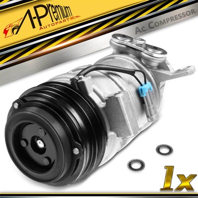 AC Compressor with Clutch for Chevrolet Silverado 2500 1999-2002 GMC ...