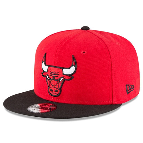 New Era Chicago Bulls Red Snapback Hat Match Air Jordan Retro 12 Flu ...