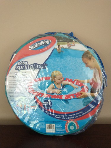 SwimWays Toddler Spring Float Swim Step 1 Red 9 to 24 Month Inner ...