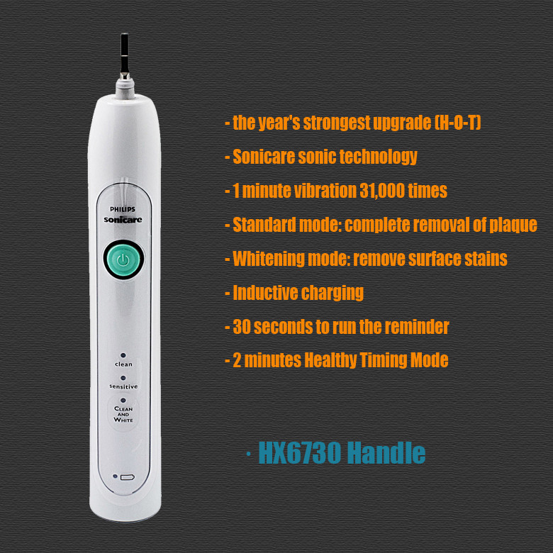 NEW Philips Sonicare HX6920 HX6930 HX6730 HX9340 HX6530 HX6750 handle ...