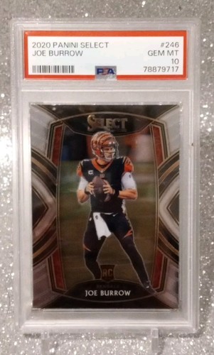 Joe Burrow - Rookie Card [RC] 2020 - Select Bengals Color Match Mint ⚡ ...