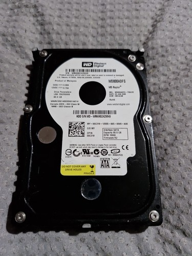 WD RAPTOR 80GB 10K 16MB SATA II 3.5'' WD800ADFS | eBay