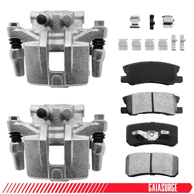 Rear Brake Calipers & Pads for Jeep Patriot Compass Dodge Avenger ...