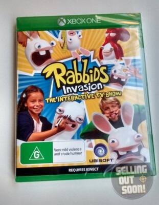 Rabbids Invasion Xbox One *NEW *OZI Game The Interactive TV Show Kids ...