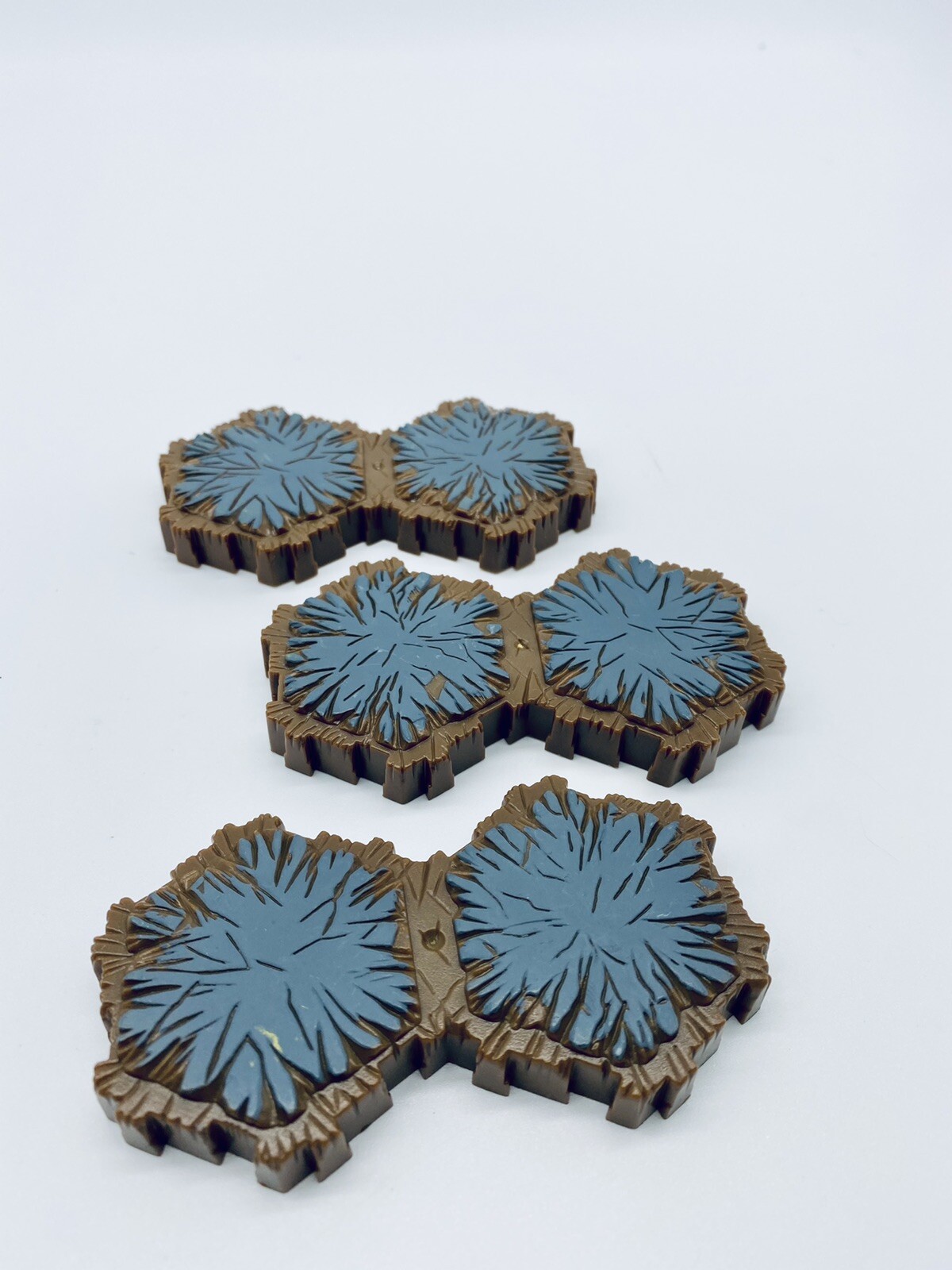 Heroscape terrain Lot of 6 X 2 Hex Rock Tiles | eBay