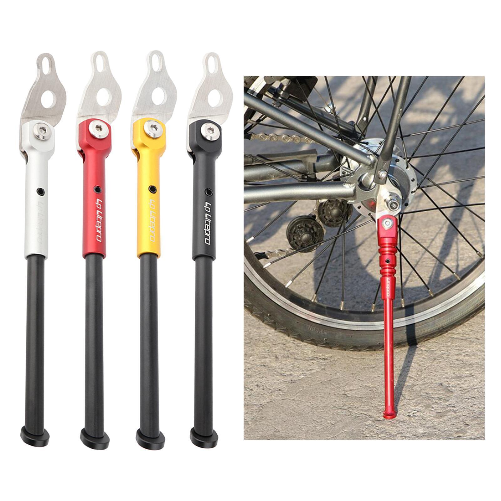 Folding Bike Kickstand Aluminum alloy Foldable Bike Side Single Leg ...
