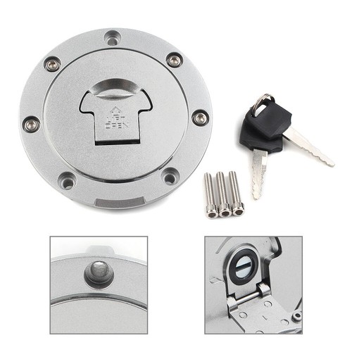 Universal Fuel Gas Tank Cap Cover Lock with Key 7 Hole for Honda ST1300 ...