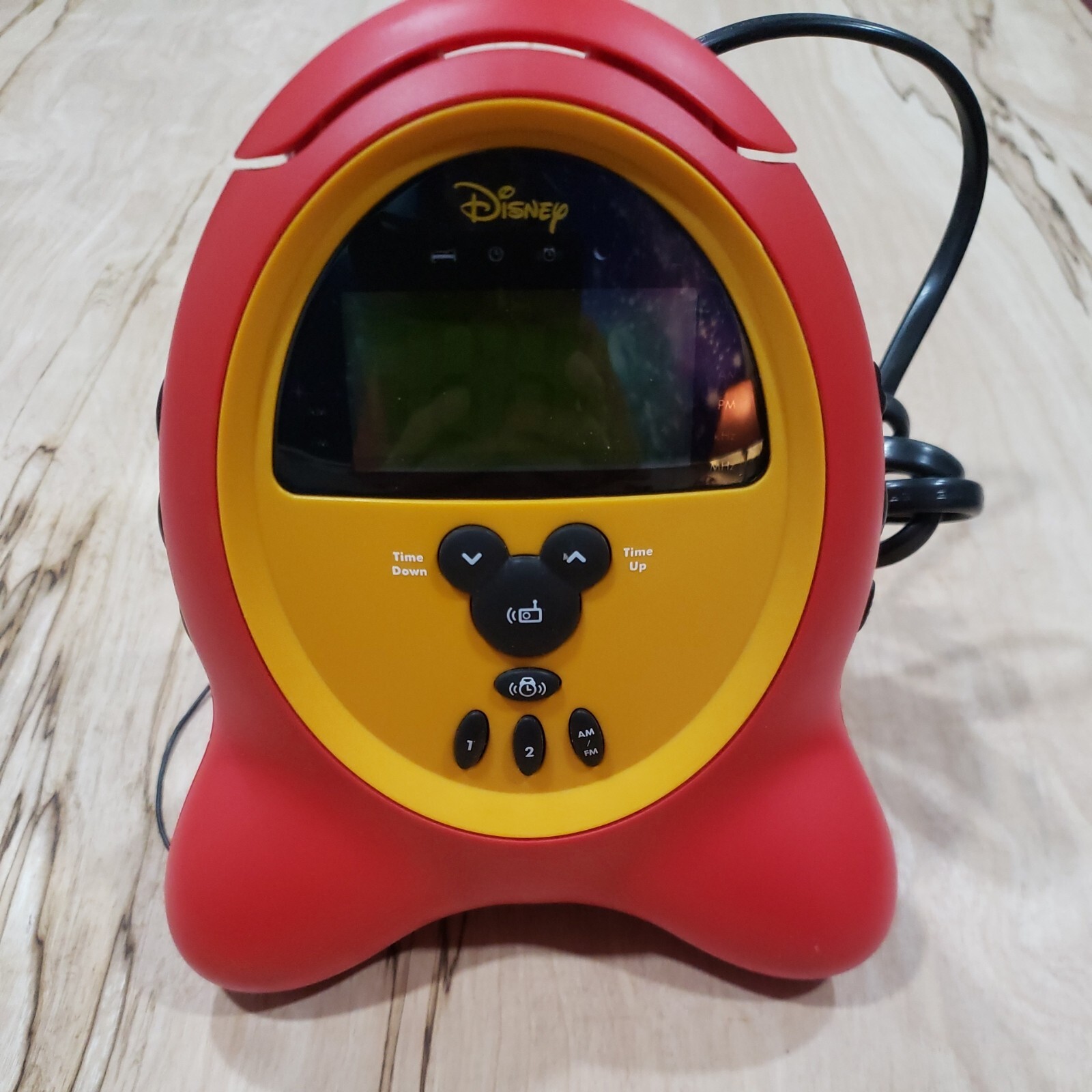 Disney Mickey Mouse Alarm Clock Radio DCR5000-C | eBay