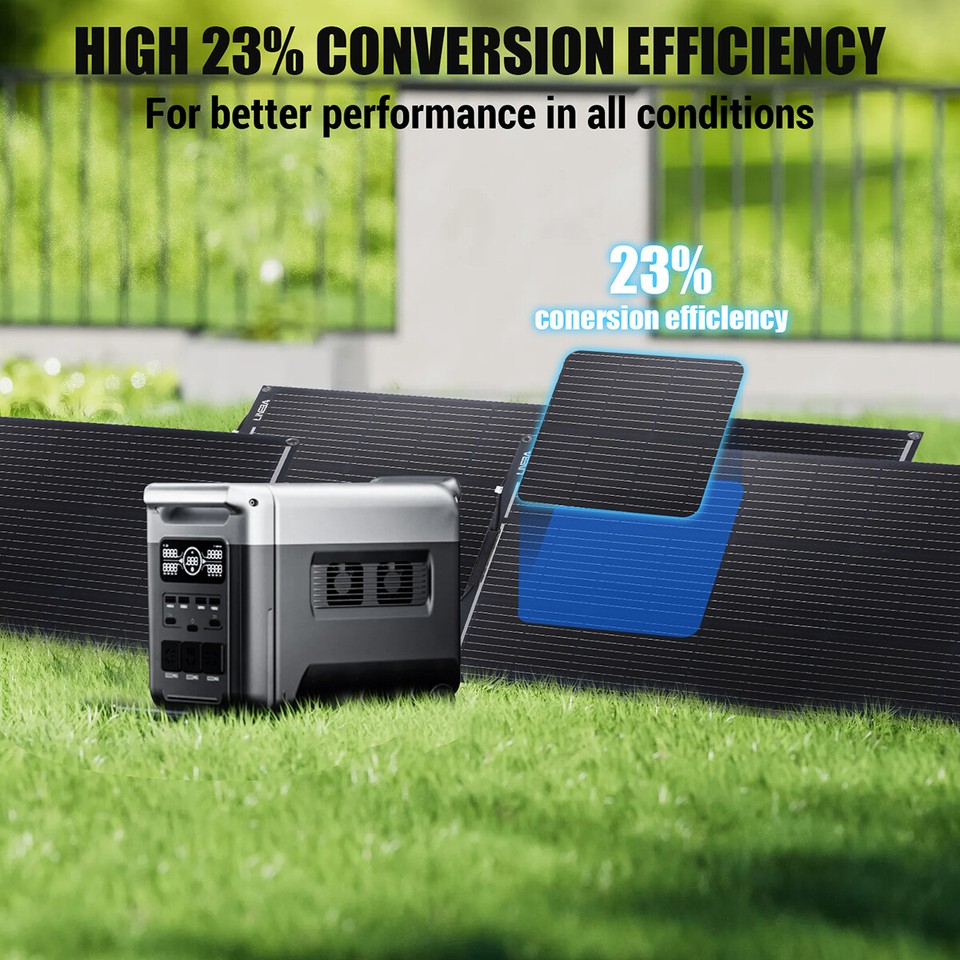 4000W Complete Solar Panel Kit 400W Solar Power Generator 30A 110V Grid ...