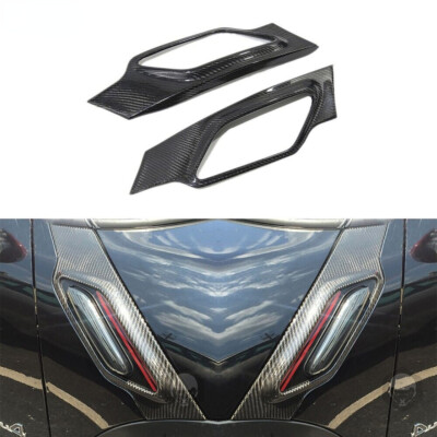 Carbon Fiber Side Fender Turn Signal Marker Lamp Cover For Mini Cooper ...