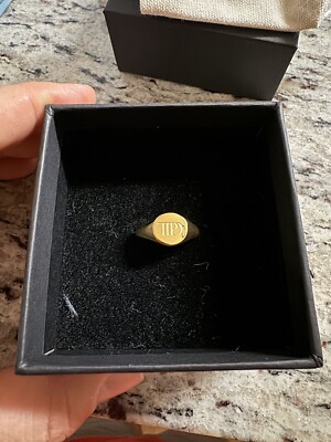 Taylor Swift The Tortured Poets Department Size 9 Gold Ring TTPD New🎉 ...