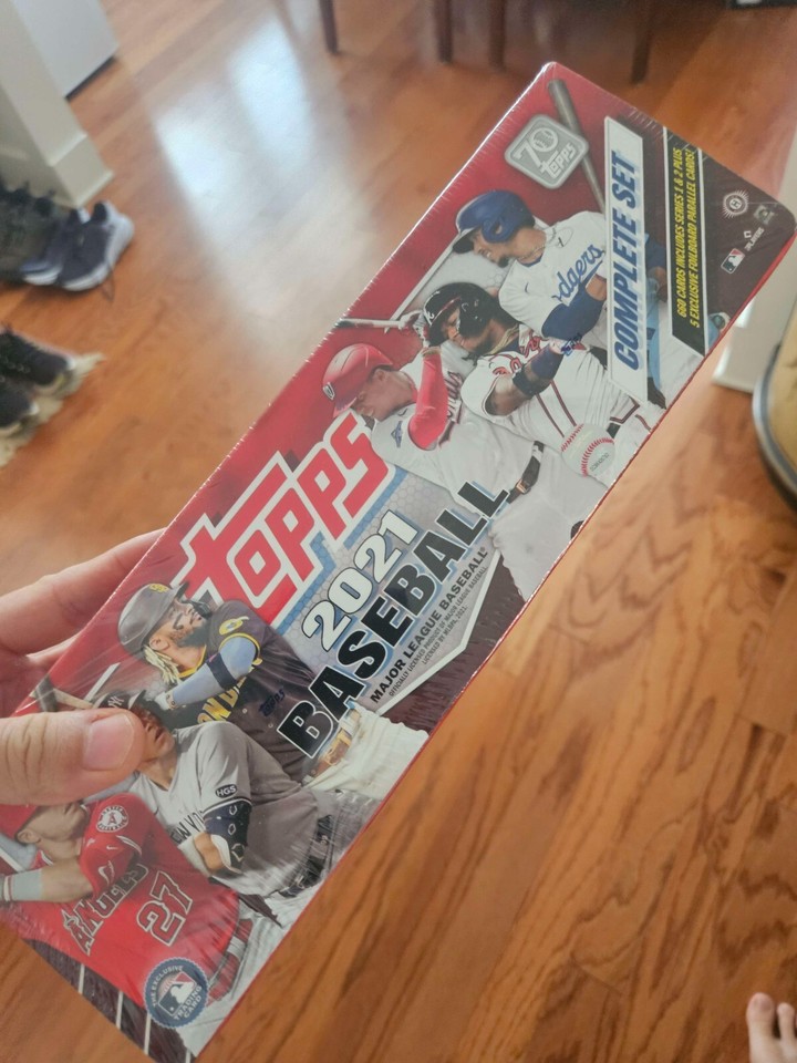 2021 Topps Baseball Complete Factory Hobby Set - 660 Cards 887521101627 ...