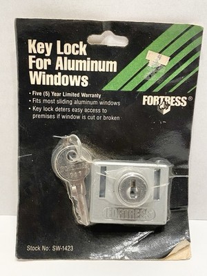 Fortress - Key Lock For Aluminum Windows No. SW-1423 | eBay