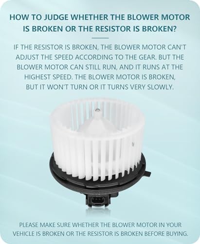 Front Blower Motor 22741027 2007 2008 2009 2010 2011 2012 2013 2014 ...