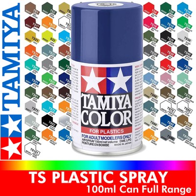 TAMIYA Colour Spray ALL COLOURS Acrylic Lacquer Aerosol model paint ...