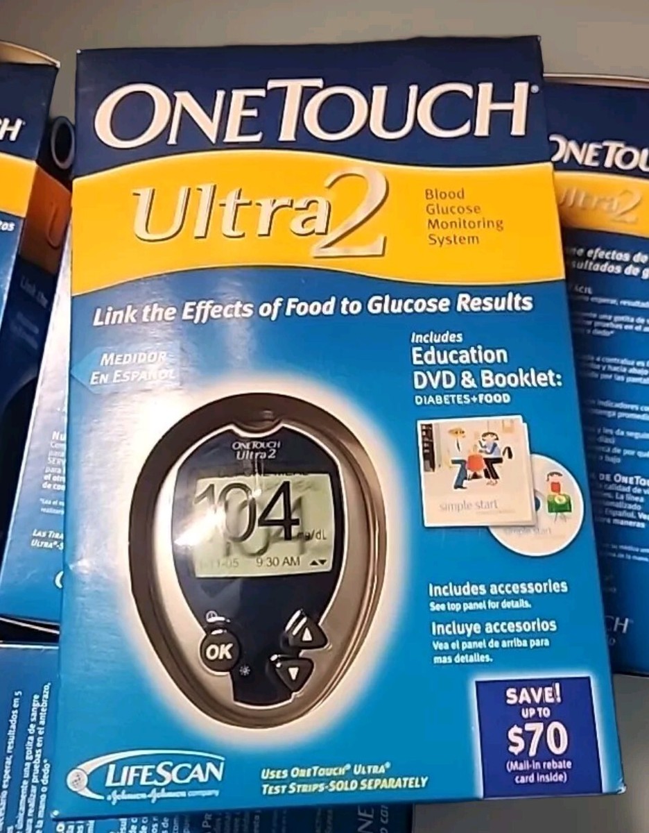 One Touch Ultra 2 FSA Approved OneTouch Ultra 2 Blood Glucose Test