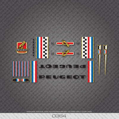 Decals, Stickers - Peugeot Bicycle Decal - Nelo's Cycles