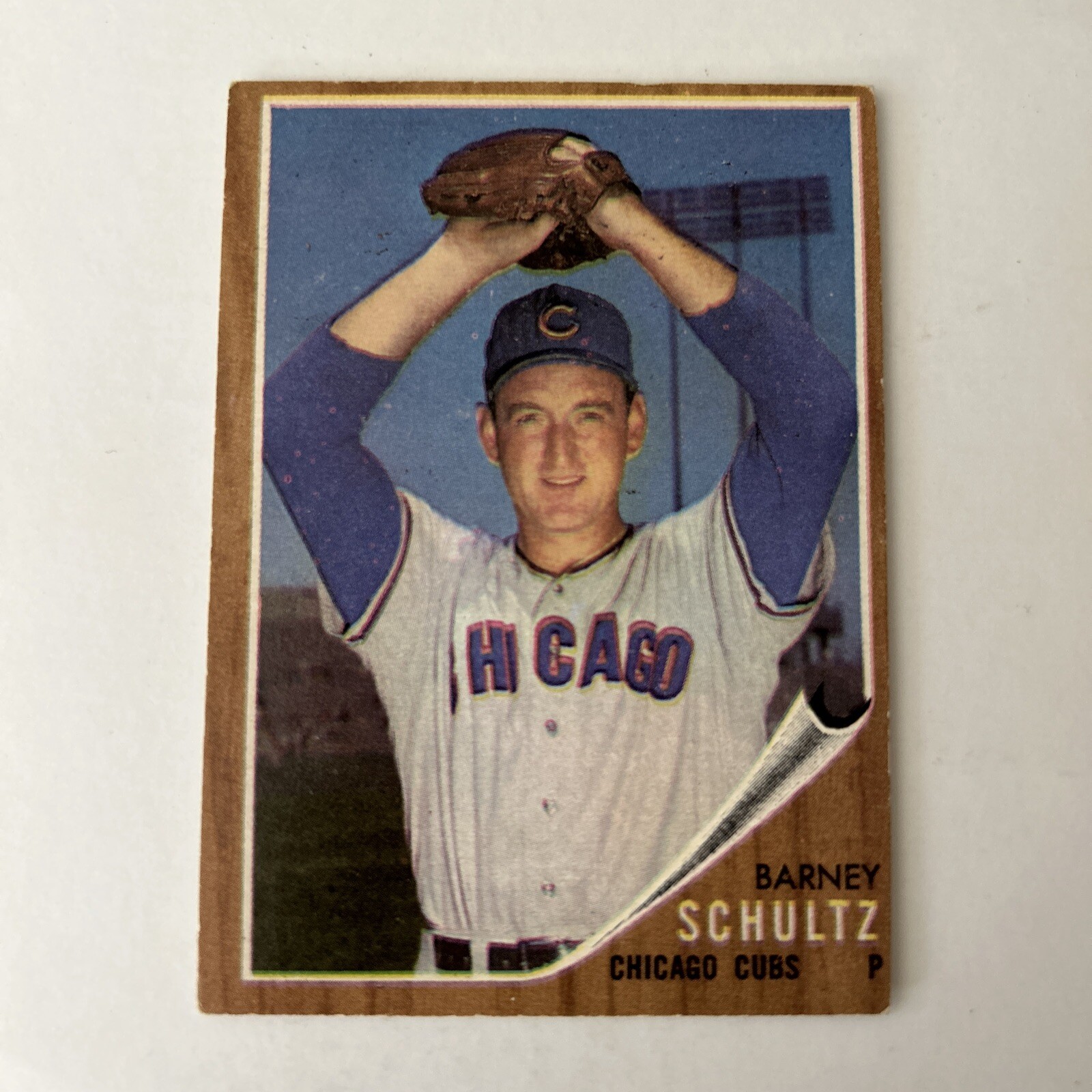 1962 Topps Baseball Barney Schultz Chicago Cubs Card #89 | eBay