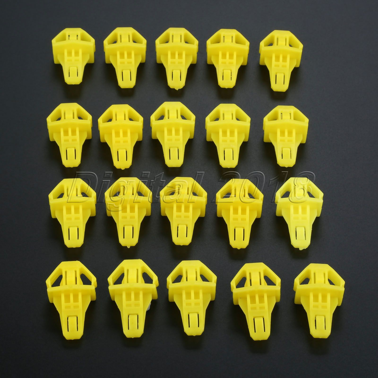 20Pcs H12 Auto Clips Bumper Moulding Clips For Honda CR-V 91578-T0A-003 ...