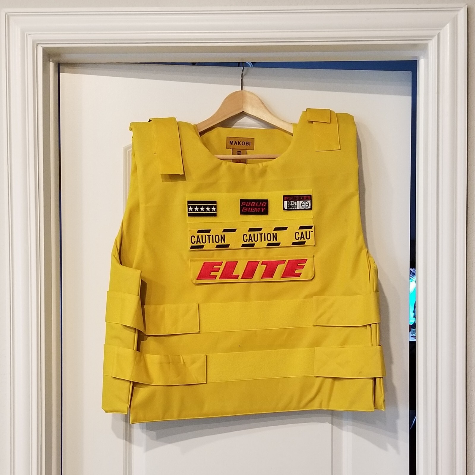 Makobi Mens Public Enemy Streetwear Bullet Proof Style Fashion Vest | eBay