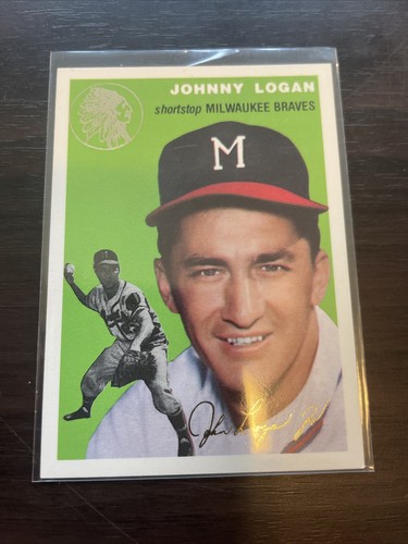 1994 Topps Archives 1954 #122 Johnny Logan Gold NM/Mint | eBay