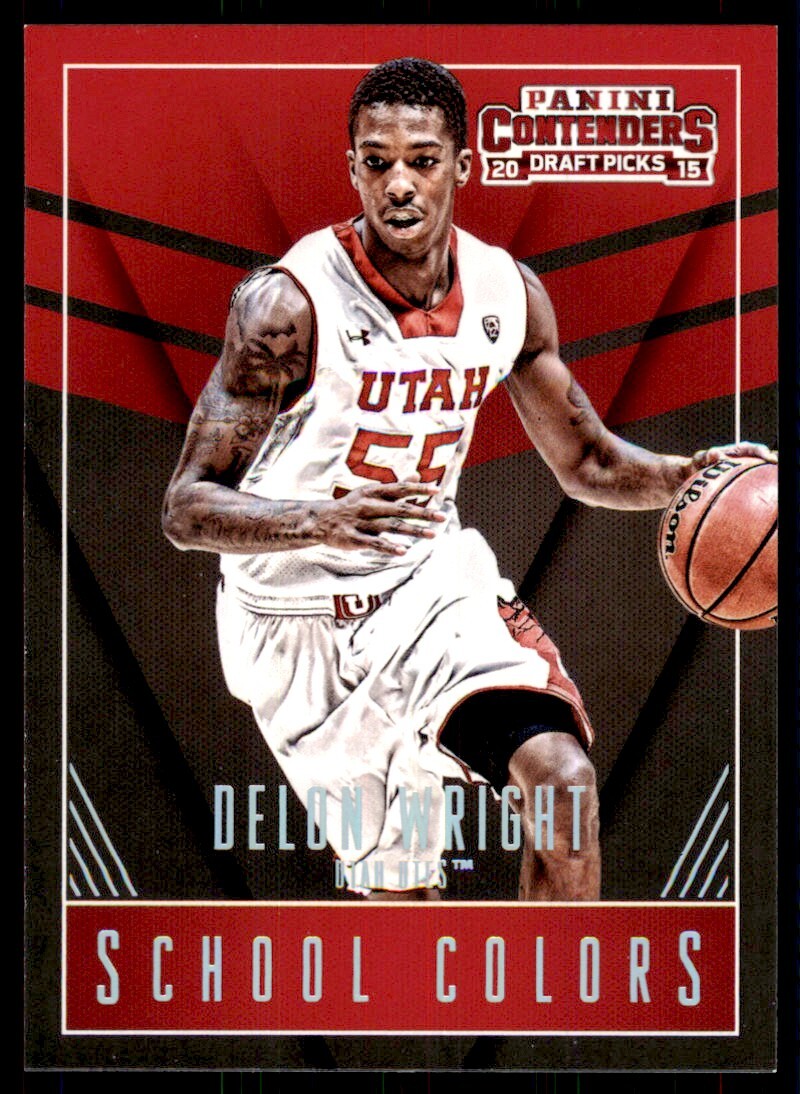 2015-16 Panini Contenders Draft Picks Delon Wright E Basketball Cards ...