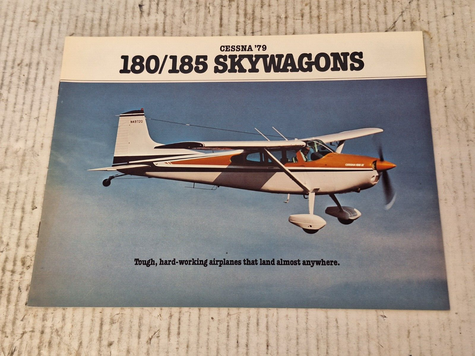 1979 CESSNA Factory OEM Brochure 180/185 Skywagons - Great Conditions ...