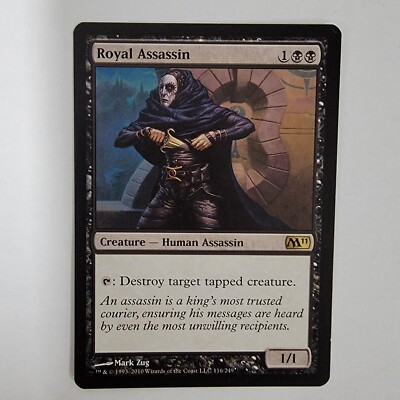 Royal Assassin - M11 Core Set - MTG - MAGIC THE GATHERING - NM - RARE ...