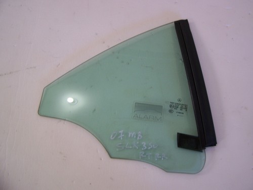 05-2011 Mercedes SLK W171 Right Quarter Window Vent Glass RT OEM SLK350 ...