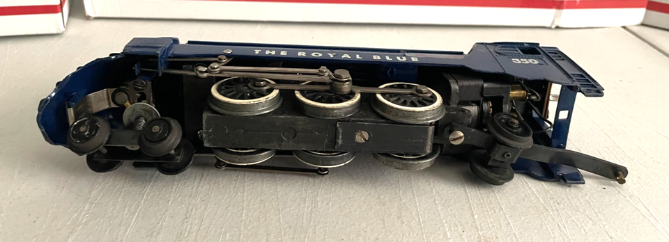 American Flyer Post-War S Gauge #350 Royal Blue Loco w/Tender | eBay