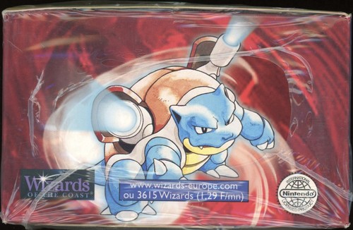1999 Pokemon FRENCH 1st Edition Base Set Booster Box Display SEALED ...
