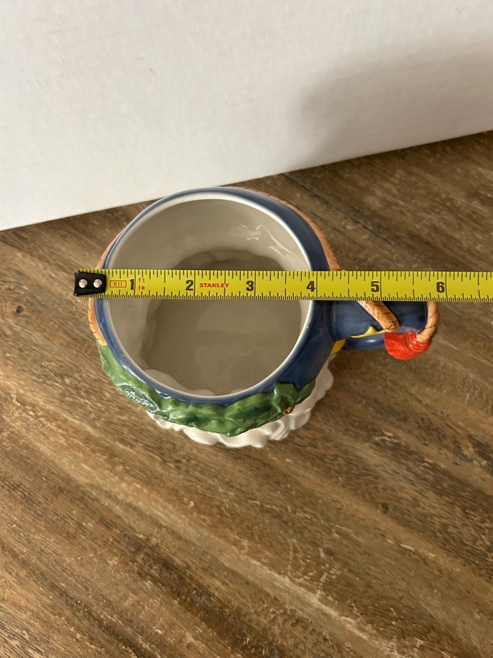 Retired Dept. 56 Santa Face Large Coffee Mug Candy Dish Etc. | eBay