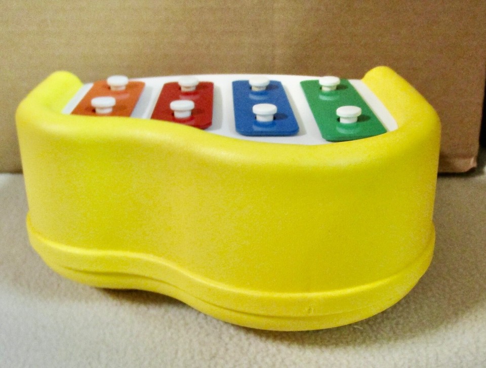 Little Tikes Tap A Tune Yellow Piano/Xylophone (G) | eBay
