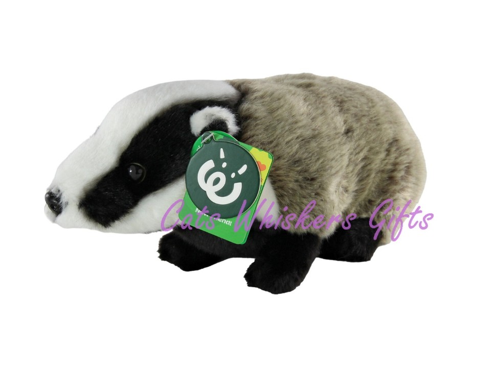 Badger Plush Soft Toy Animal Teddy. 10 year guarantee. Wild Life Gift ...