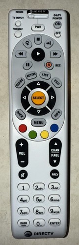 OEM Genuine Direct TV RC66RX AVL1/2 TV Remote Control Grey Tested | eBay