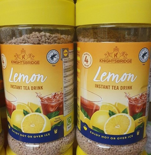 2 x 400g Knightsbridge Lemon Instant Tea Drink Powder Iced Fruit | eBay