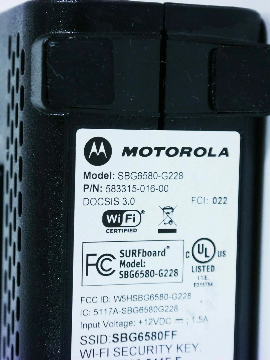Motorola Sbg6580 No Lights | Shelly Lighting