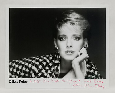 Ellen Foley Signed Photo 8x10 1991 Autographed Night Court Meat Loaf ...
