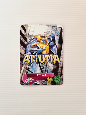 Attuma Edibas Card Game N.119 Marvel Avengers Assemble Lamincards Card ...