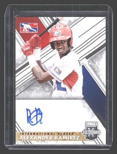 2019 Panini Elite Extra Edition #104 Alexander Ramirez Auto | eBay